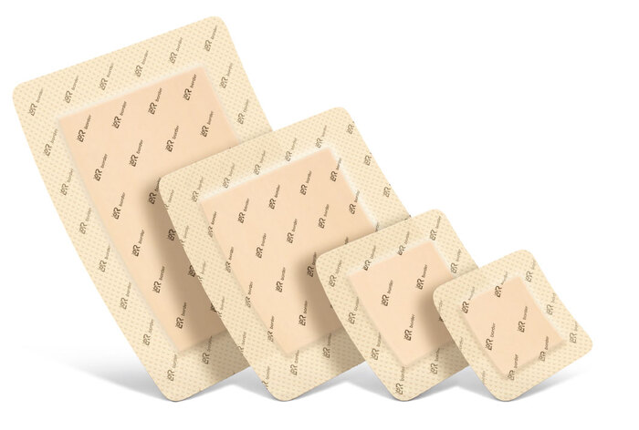 Penso Espuma C/ Silicone C/ Rebordo - Suprasorb P Silicone